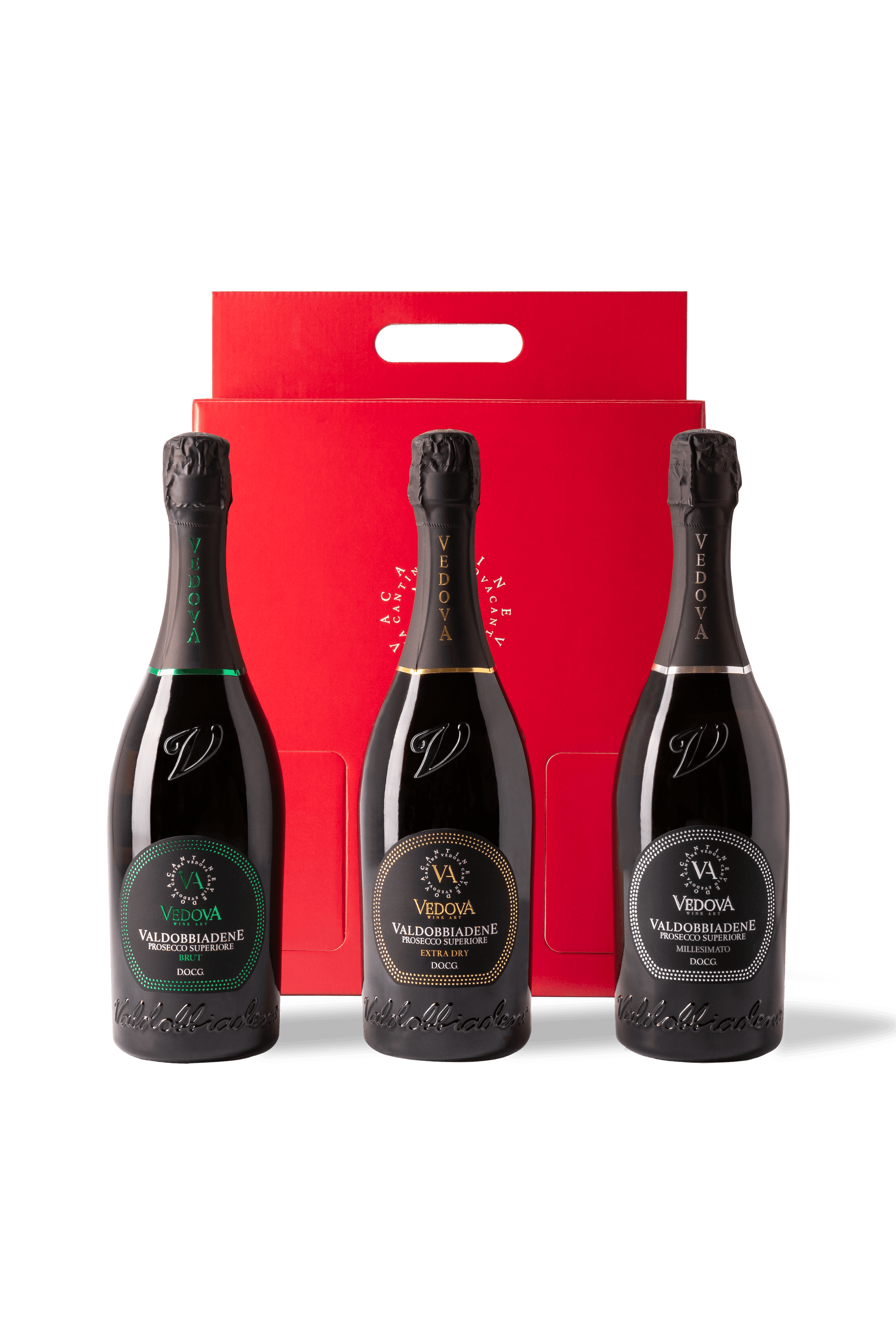 Confezione Prosecco Superiore da 3 bottiglie – Vedova Selection